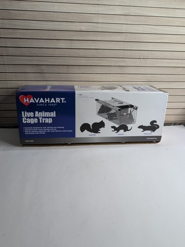 Havahart live animal cage steel Door trap,small squirrel model 1025 | eBay