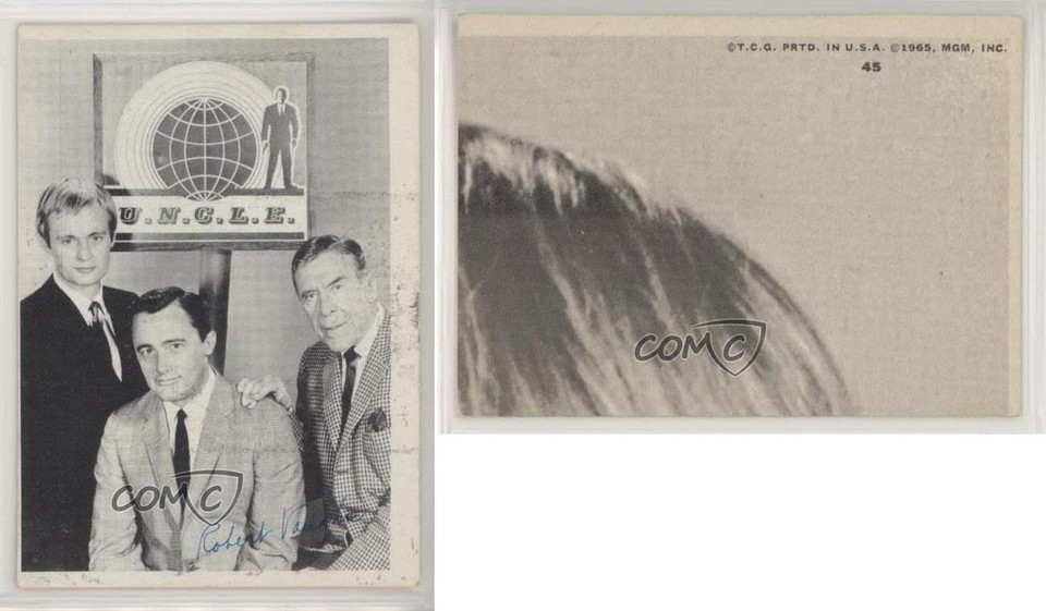 1965 Topps The Man from UNCLE Robert Vaughn David McCallum Leo G ...