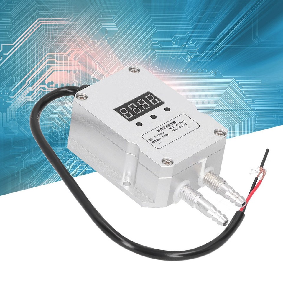 Aluminum Alloy And Silver Pressure Transmitter For Power And Pressure | eBay UK