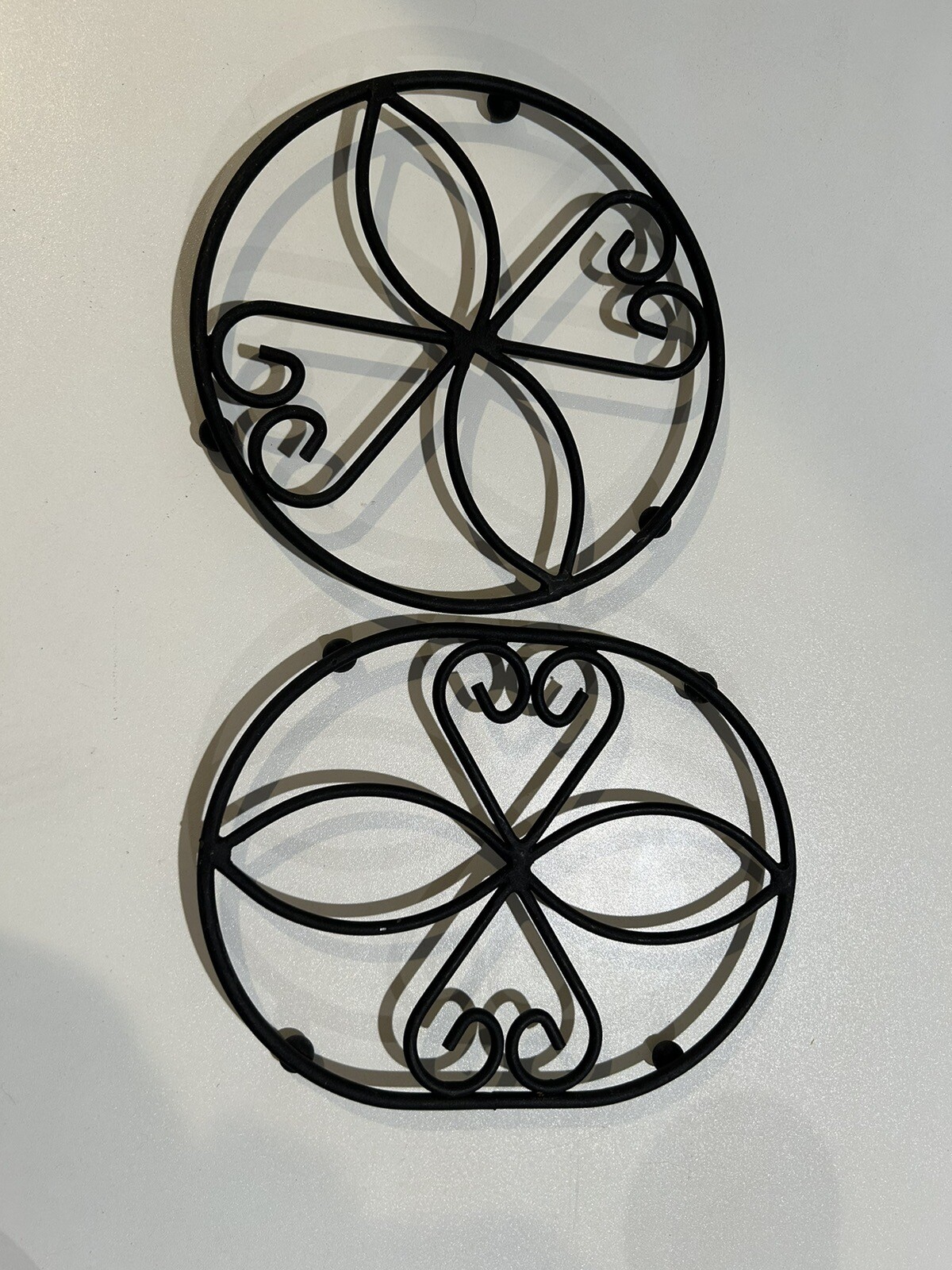 Set Of 2 Metal Trivets | eBay