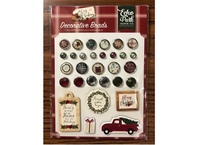 Decorative Brads For Paper Crafts Echo Park Nutcracker Christmas ...