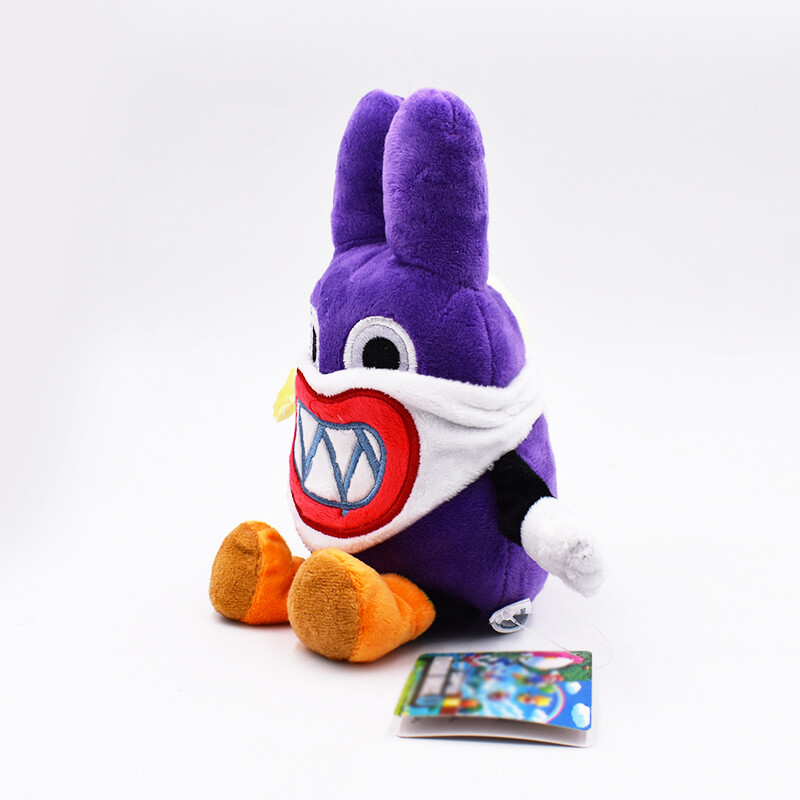 9" Super Mario Bros Thief Nabbit Rabbit Plush Toys Soft Stuffed Doll | eBay