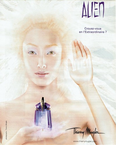 2007 Advertising 059 Alien Perfume Advertising by Thierry Mugler | eBay
