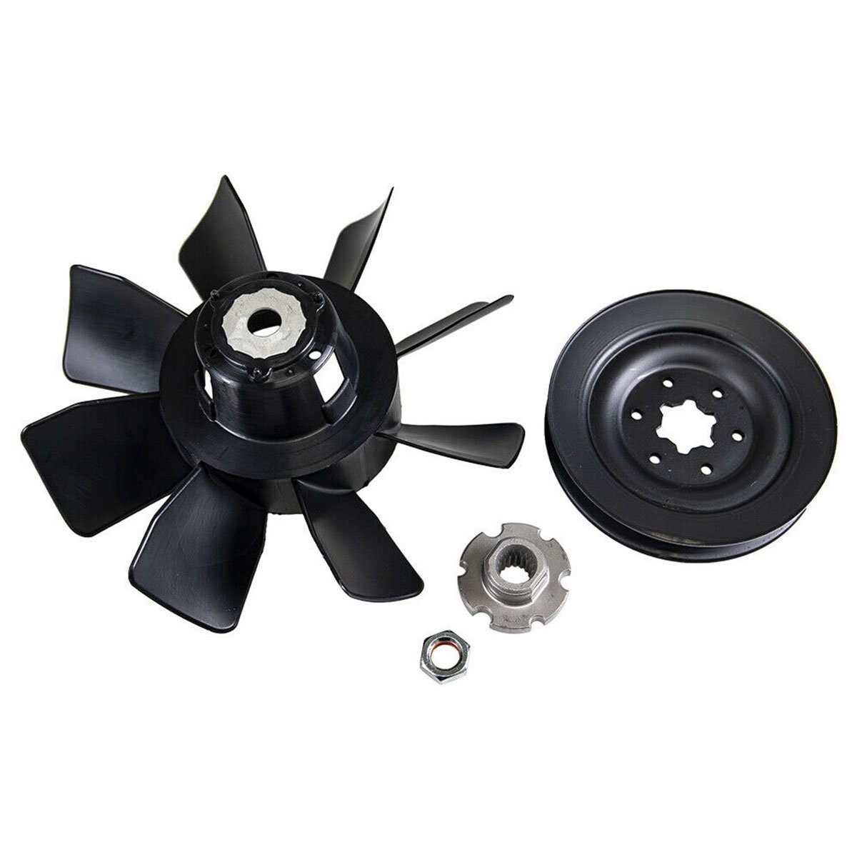 Genuine Ferris OEM 5104387 ZT4400 Fan Pulley Kit IS2100Z IS2600Z F160Z ...