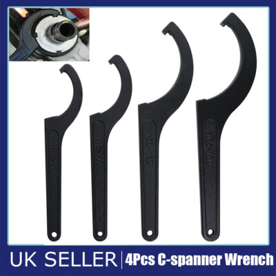 4x Heavy Duty Metal Motorcycle Shock Absorber C Spanner Wrench Bike ...
