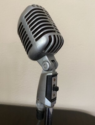 Vintage SHURE microphone Stand - WORKING! | eBay