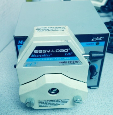MASTERFLEX 77200-12 COMPACT PUMP DRIVE w/ EASY-LOAD PUMP HEAD NEW!! WOW ...