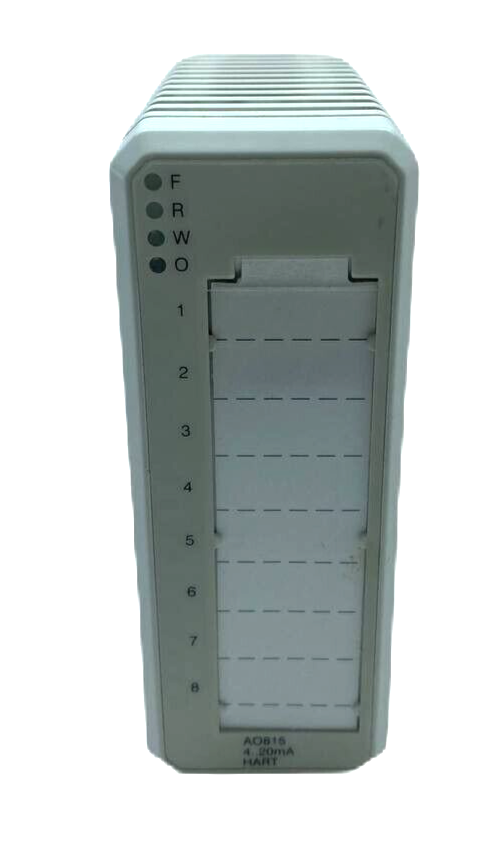 ASEA BROWN BOVERI ABB AO815 3BSE052605R1 ANALOG OUTPUT MODULE HART 8 CH ...
