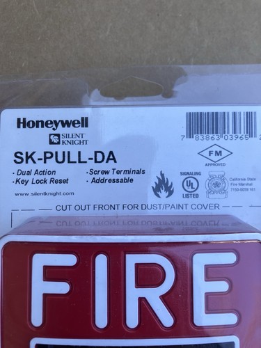 Silent Knight Dual Action Addressable Pull Station (SK-PULL-DA ...