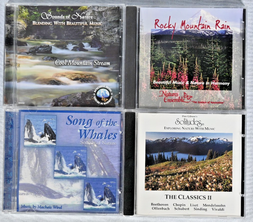 Lot of (4) Nature Sounds CDs | eBay