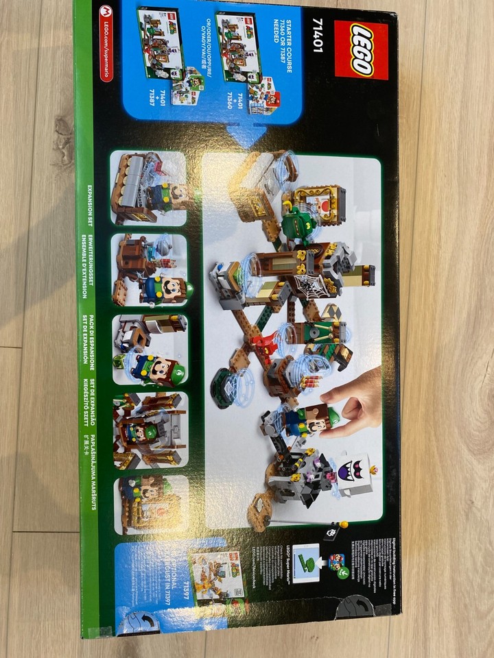 LEGO 71401 Super Mario Luigi's Mansion Haunt-and-Seek Expansion Set ...