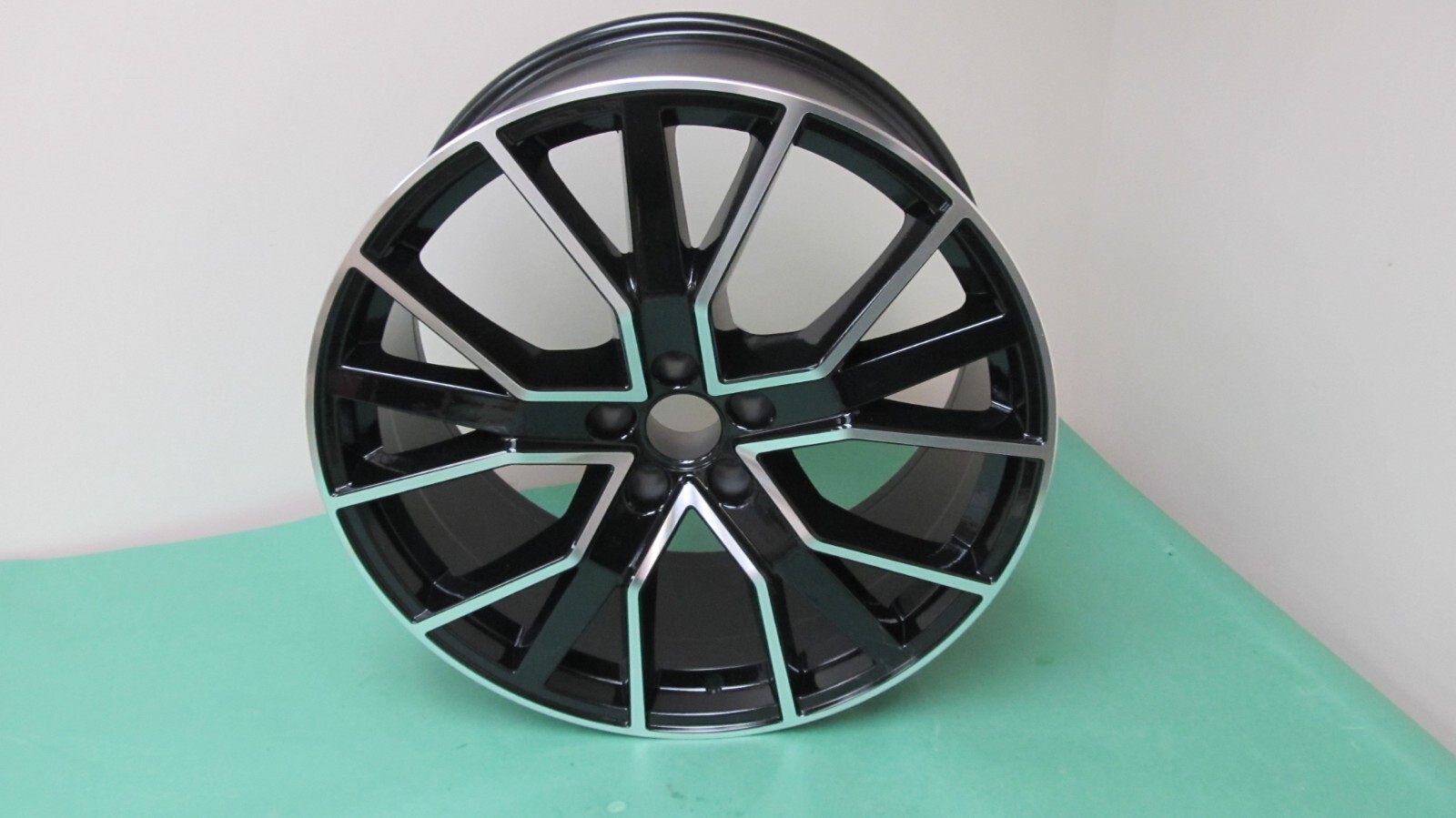 Wheelpro 20"x9" S LINE RS6 STYLE BLACK WHEELS RIMS FITS AUDI ...