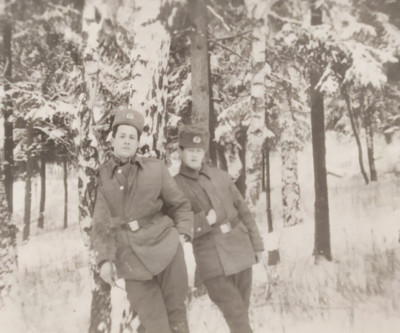 Soviet Soldiers Handsome Guys Hug Military Men Gay Interest Vintage ...