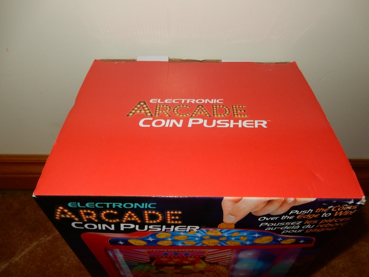 ELECTRONIC ARCADE COIN PUSHER MACHINE BRAND NEW FREE USPS SHIPPING | eBay