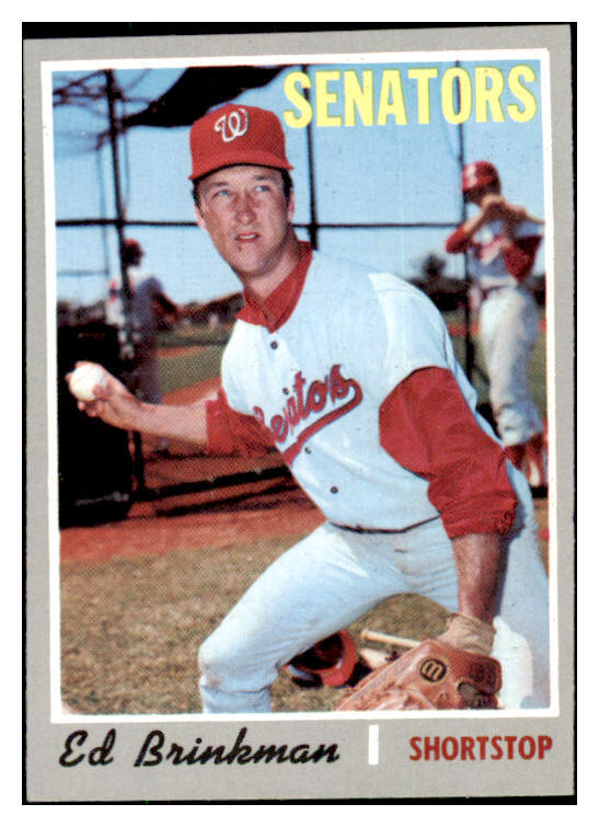 1970 TOPPS #711 ED BRINKMAN SENATORS NR-MT SET BREAK 484360 (KYCARDS) | eBay