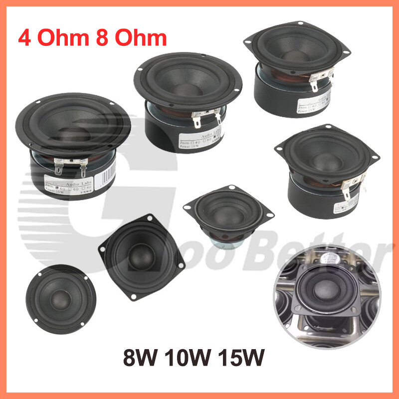 Small Round Speaker Loudspeaker Full-Range 4 Ohm 8 Ohm,Home Hifi Audio ...