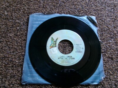 1975 Elektra 45 Carly Simon - After the Storm/Waterfall-VG+ | eBay