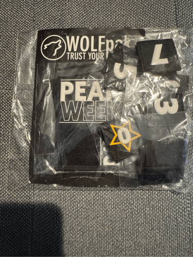WOLFpak peak week patches new patch and days limited edition | eBay
