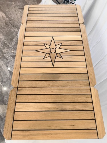 Boat Folding Teak Table Top 830/400X400,970/500X500,1250/600X600mm ...