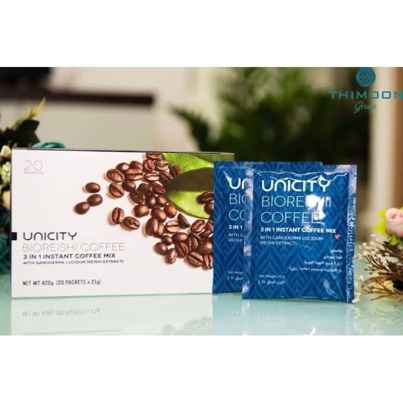 UNICITY BIO REISHI Instant Coffee Mix Beverage Cholesterol Free Fat ...