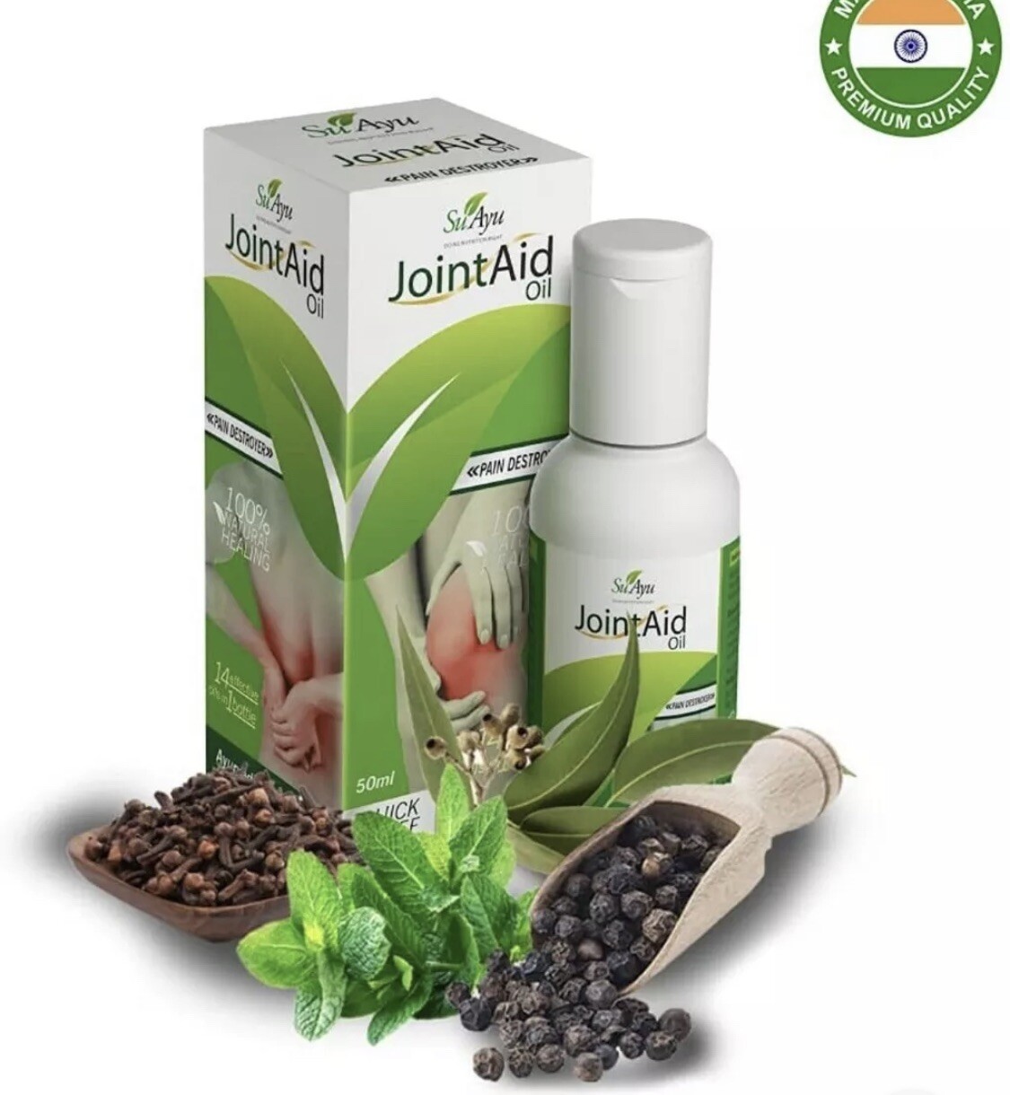 🇬🇧Ayurvedic Joint Aid Oil Instant Pain Relief For Joints & Muscles Pain ...