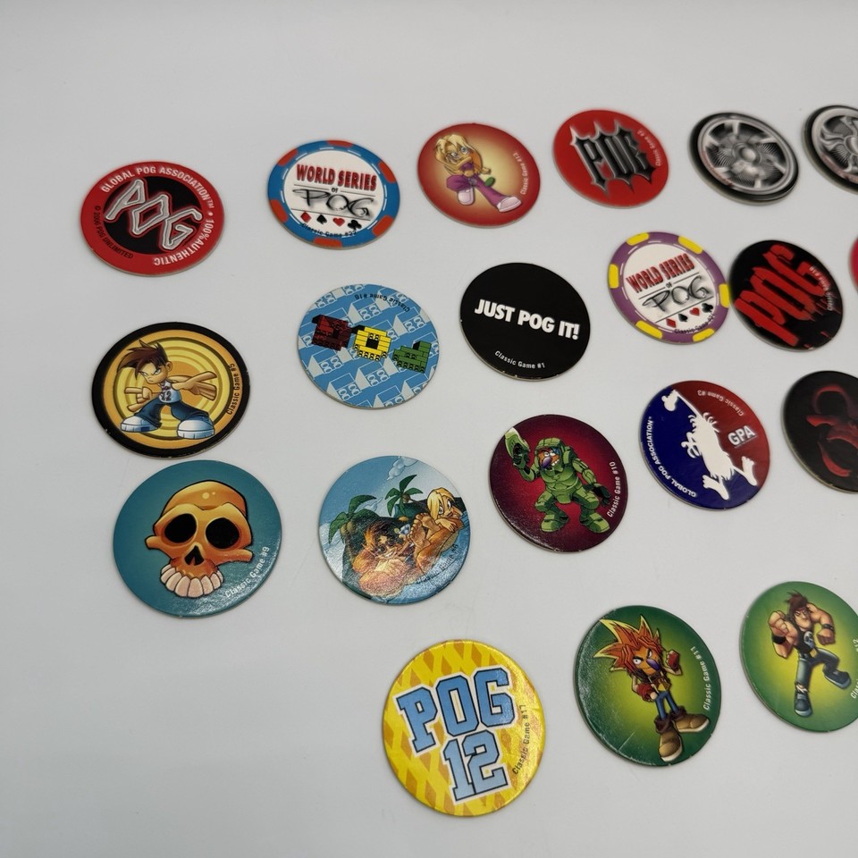 Global Pog Association Classic Board Game 2006 21 Original Pogs ...