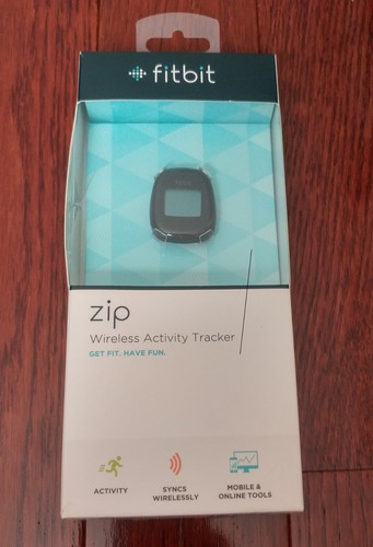 Fitbit Zip Wireless (Black) - Distance Fitness Tracker Clip On (Used ...