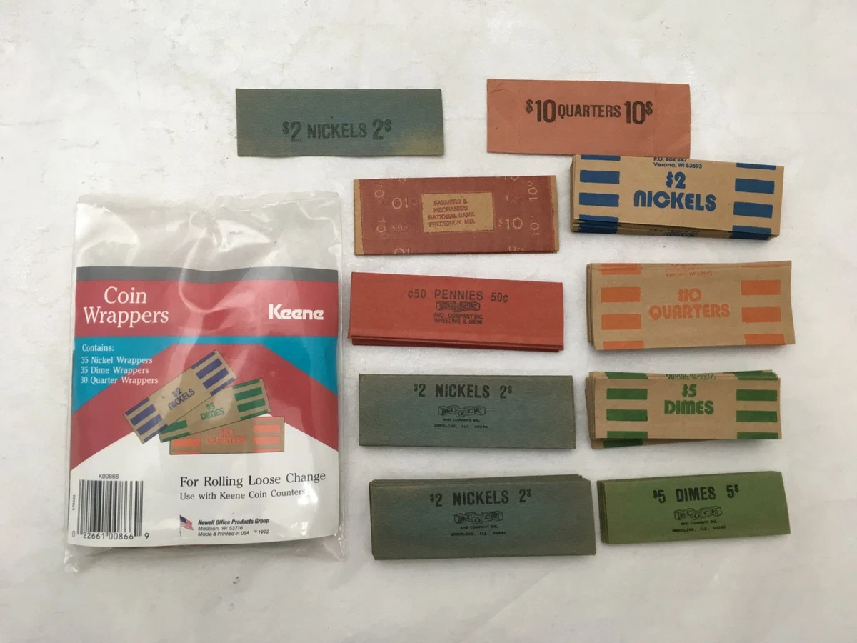 Vintage Coin Wrappers