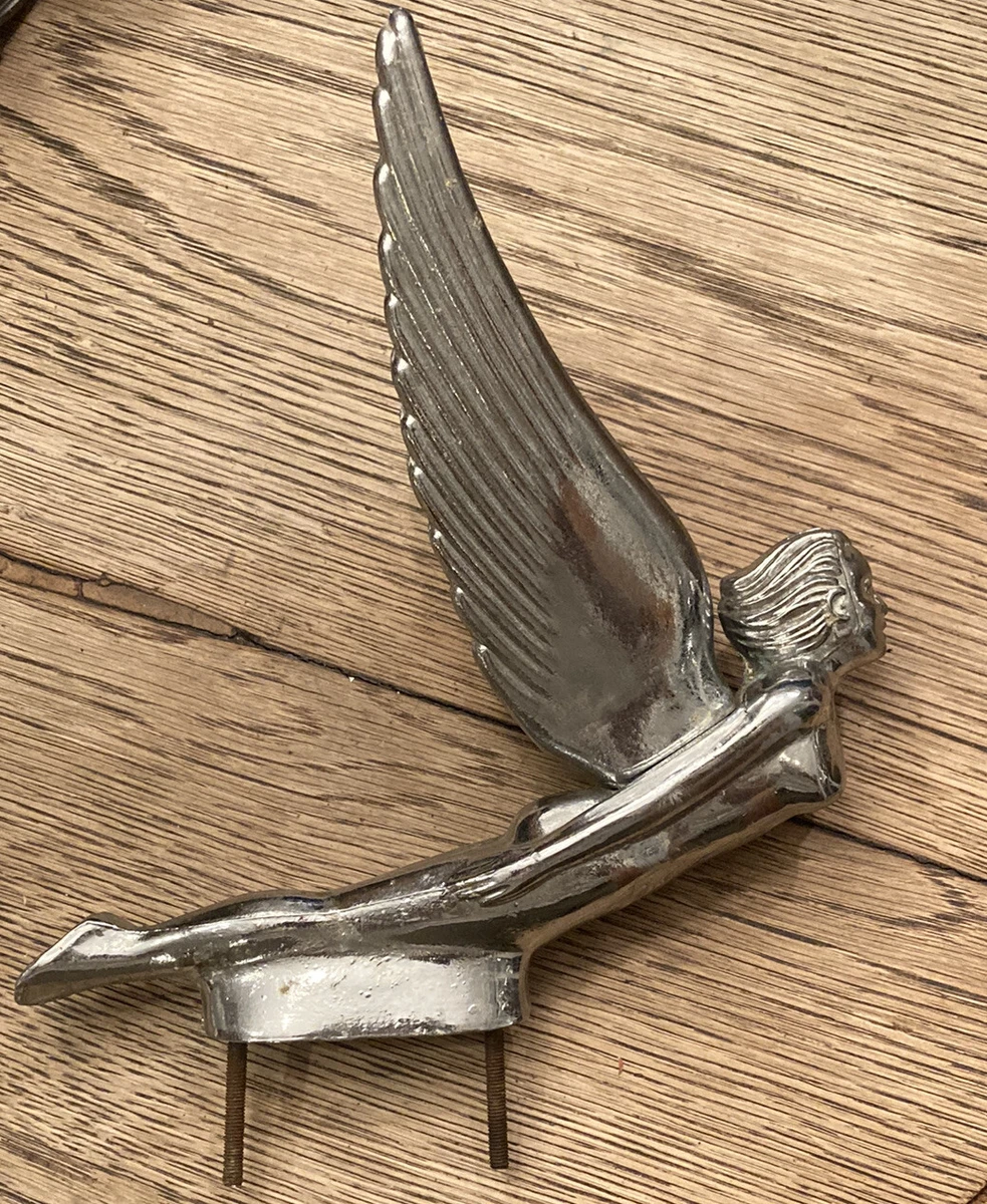 Winged Woman Hood Ornament
