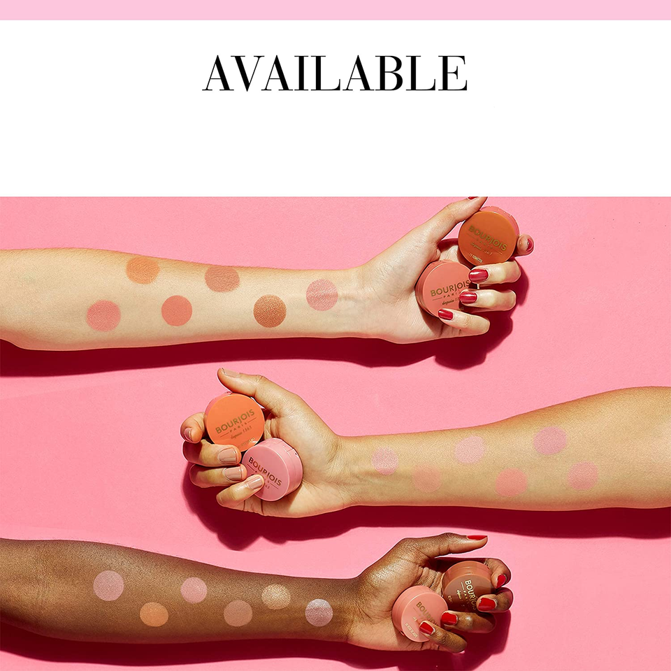 BOURJOIS Little Round Pot Blush Blusher with Mirror and Brush *ALL ...