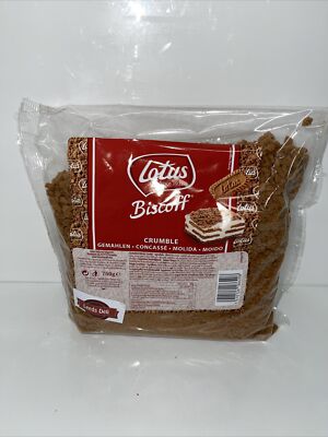 Lotus Biscoff Crumble 750g Cinnamon Flavour Biscuit Crumb For Topping ...