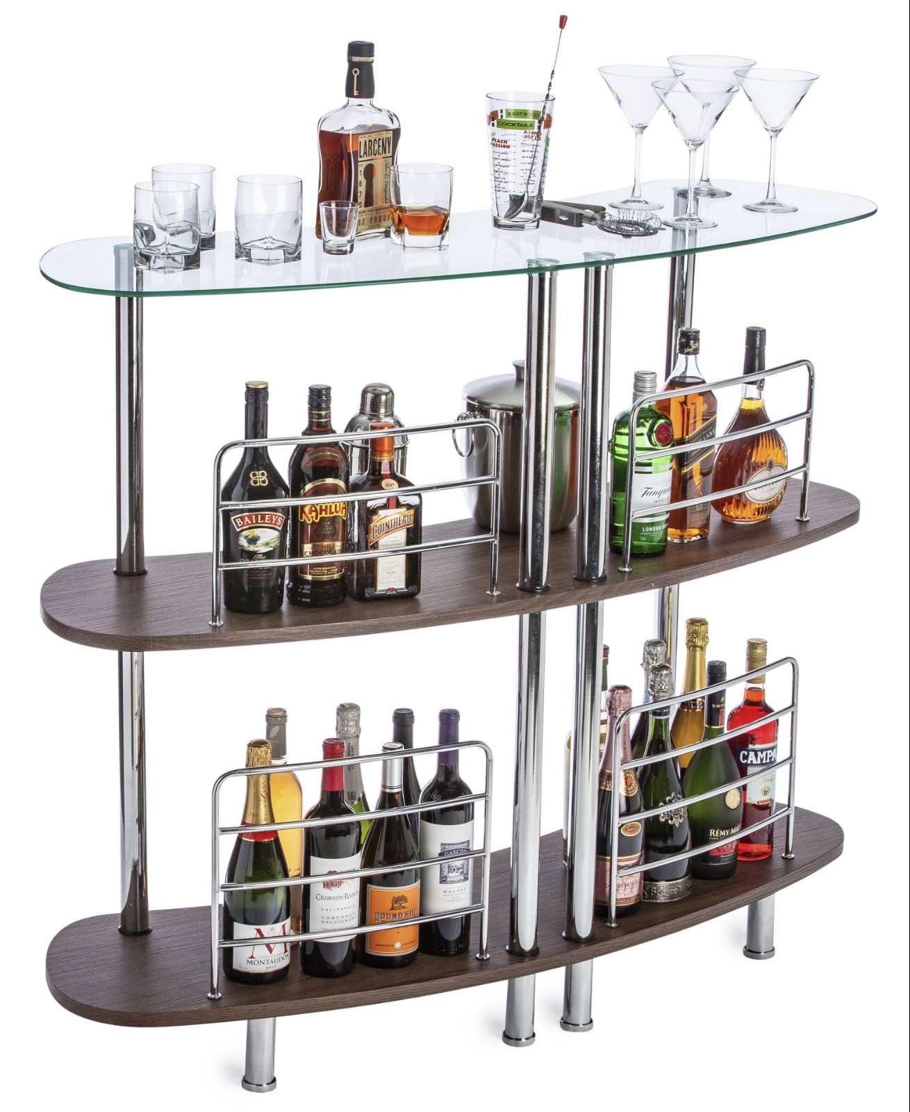 Mango Steam Contemporary Modern Home Entertainment Liquor Bar Catalina ...