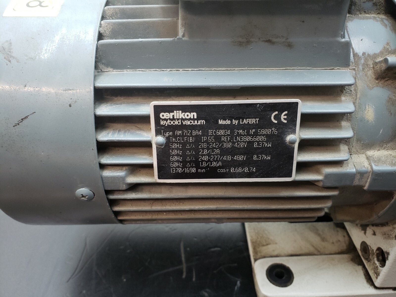 Leybold Trivac 240V D4B Tested To 10 Microns W/ AF8 Filter, OF4-25 | eBay