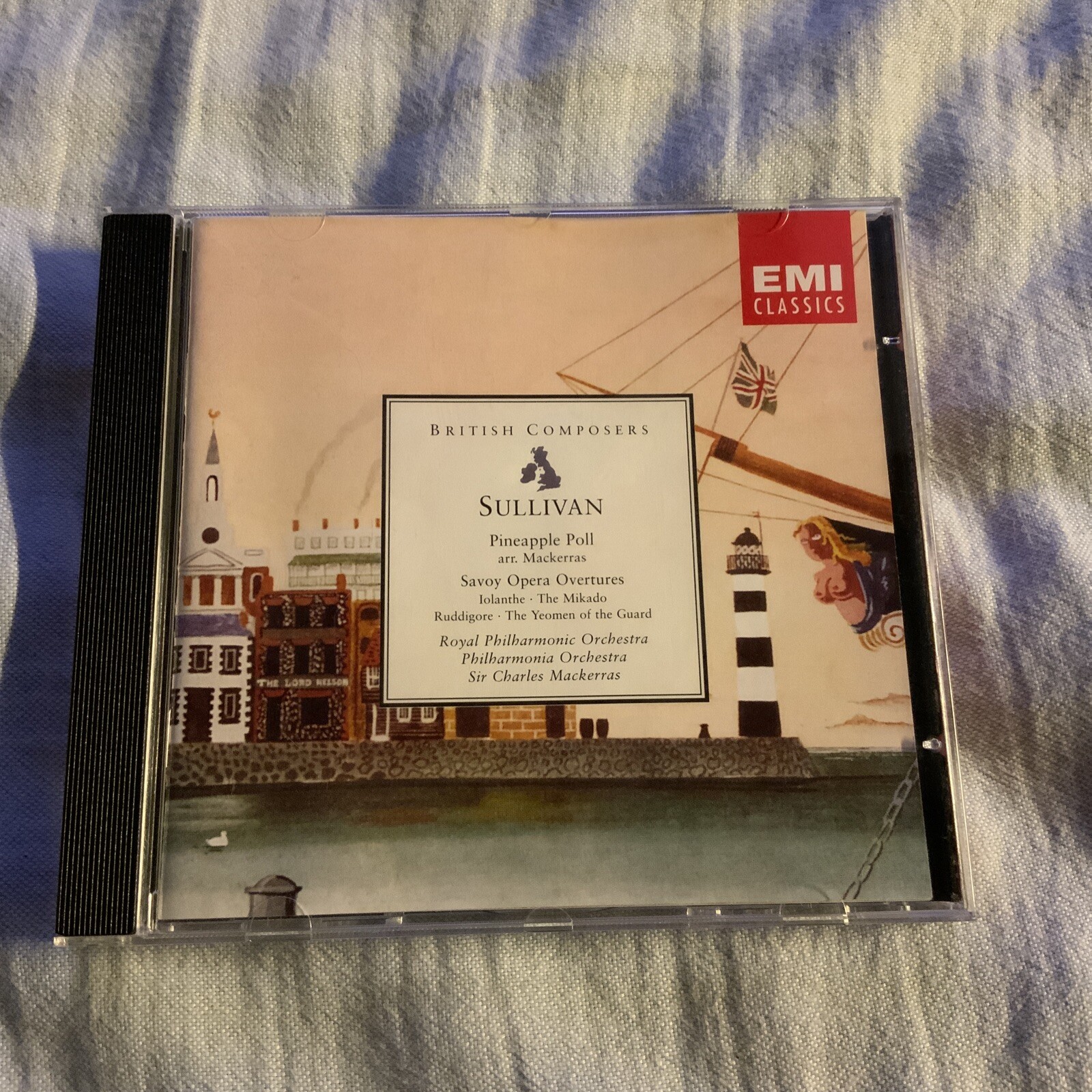 EMI CLASSICS: ARTHUR SULLIVAN - SAVOY OPERA OVERTURES / PINEAPPLE POLL ...