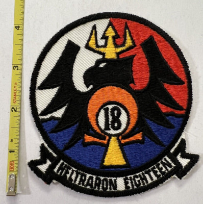 Extremely Rare Vietnam Era Helicopter Training Squadron-18 Patch ...