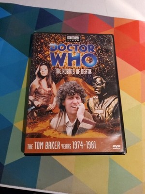 Doctor Who The Robots of Death 2001 DVD Story No. 90 Tom Baker SEALED ...