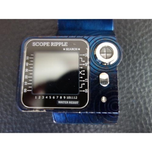 junk Seahope Scope Ripple Digital Watch VSGP Old Rare For Parts Repair ...