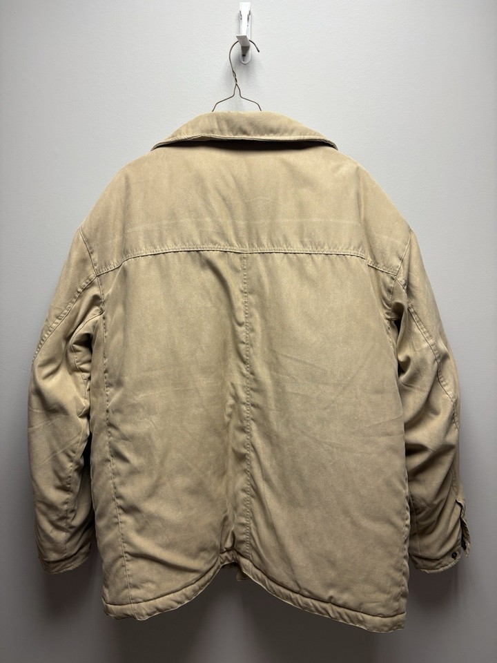 Beige Columbia Work Jacket 100% Polyester Soft Shell Men's XL | eBay