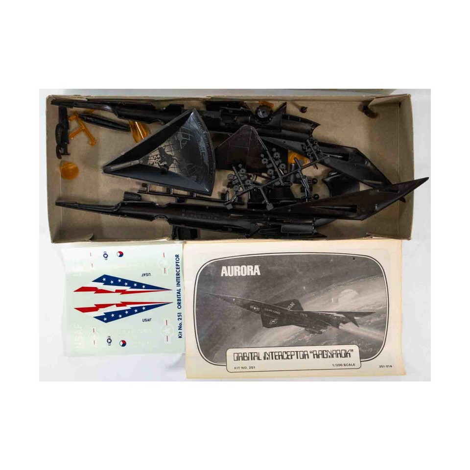 Aurora Model Kits 1/200 Ragnarok Orbital Interceptor VG+/NM | eBay