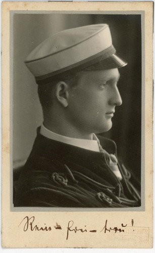 1923 German Student/Fraternity Cap Portrait Photo — Blind-Stamped ...
