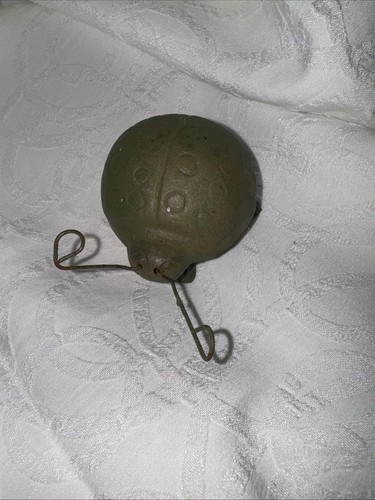 Vintage Cast Iron Ladybug • Lady Bug Beetle • Ladybird Insect Metal ...