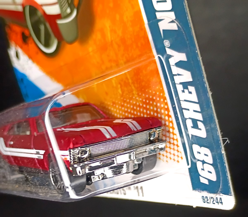 Hot Wheels Street Beasts '68 Nova (2011) Lot Red & Green NOC | eBay