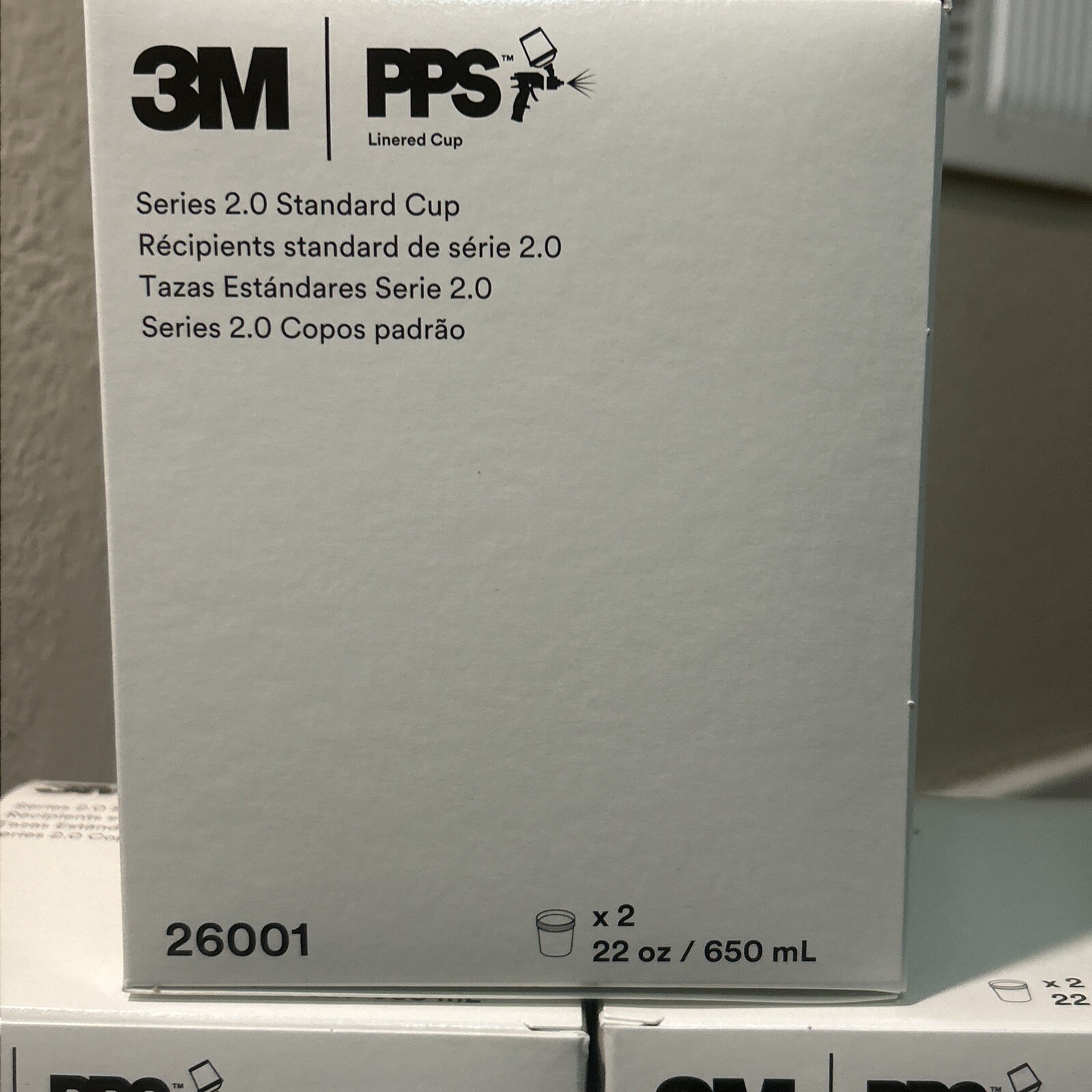 3M 26001 PPS Series 2.0 Standard Cup for sale online | eBay