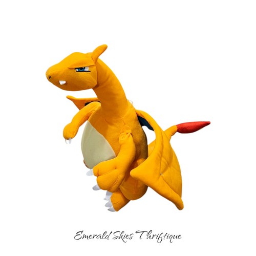 POKEMON Large 14” CHARIZARD Plush Stuffed Animal Toy NICE | eBay