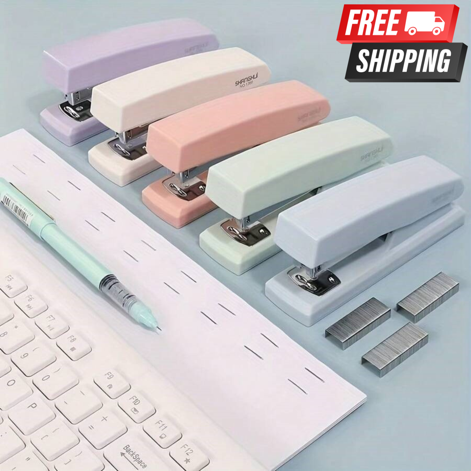Stapler for Office School Use Desk Portable Durable Stapler Medium ...