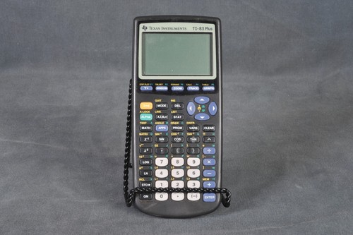 Vintage Texas Instruments TI-83 Plus Graphing Calculator With Cover | eBay