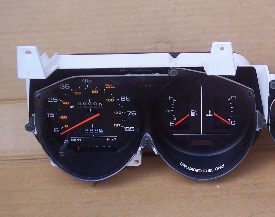 86 87 88 89 DODGE RAM WAGON VAN DASH GAUGE CLUSTER REFURBISHED 1989 ...