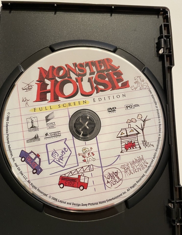 Monster House (DVD, 2006) | eBay