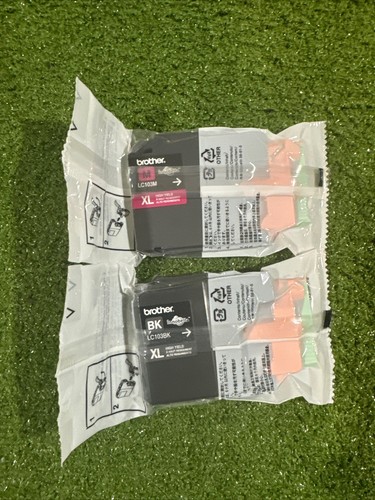 Brother LC103BK - LC103M High Yield XL Black & Magenta | eBay