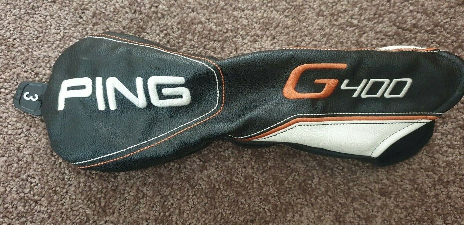 Ping G400 Golf Club Fairway 3 Wood Head Cover Headcover Fast Free ...